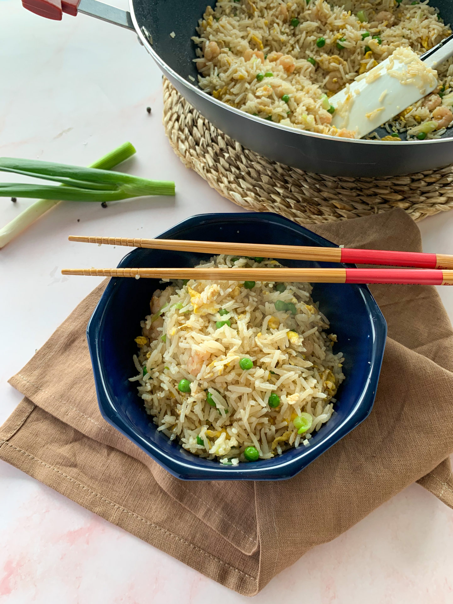 15 Minute Fried Rice - Quick and Easy - Chilli & Life