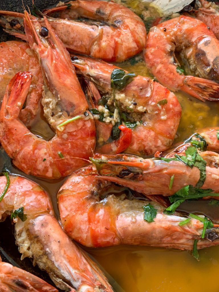 The Best Chilli, Garlic and Coriander Prawns | Chilli & Life