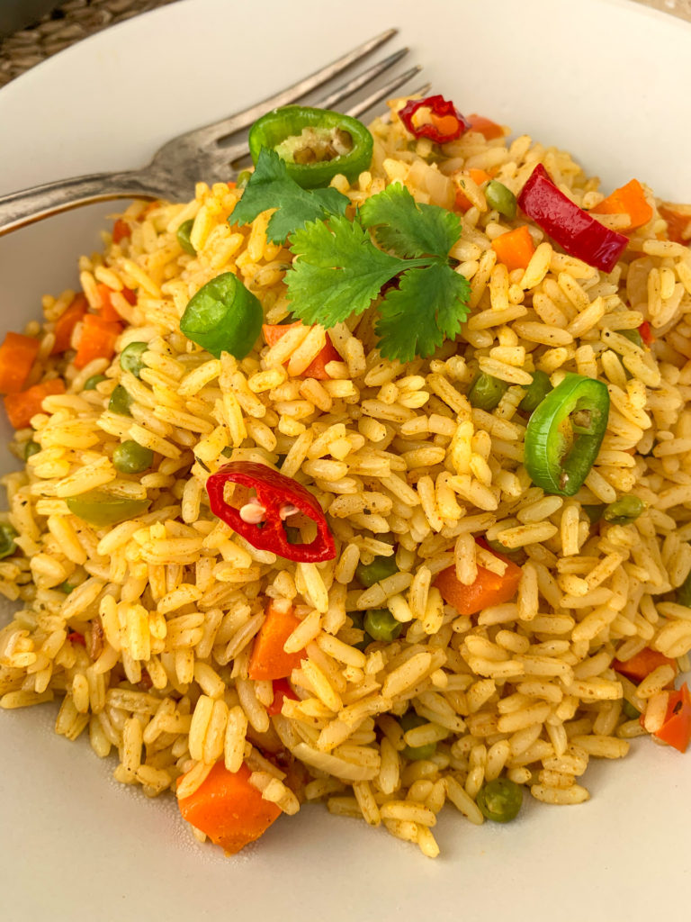Party Favourite - Nigerian Fried Rice - Spicy One Pot Rice | Chilli & Life