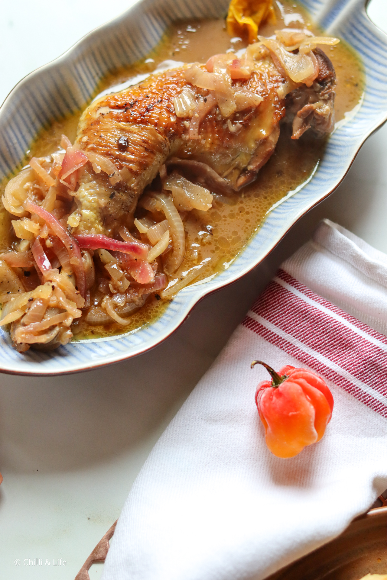 Poulet Yassa - Chilli & Life