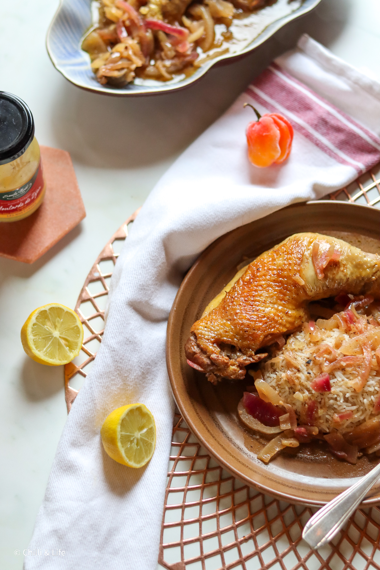 Poulet Yassa - Chilli & Life